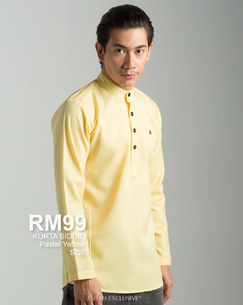 KURTA SIDDIQ PASTEL YELLOW (2022) – Elrah Exclusive
